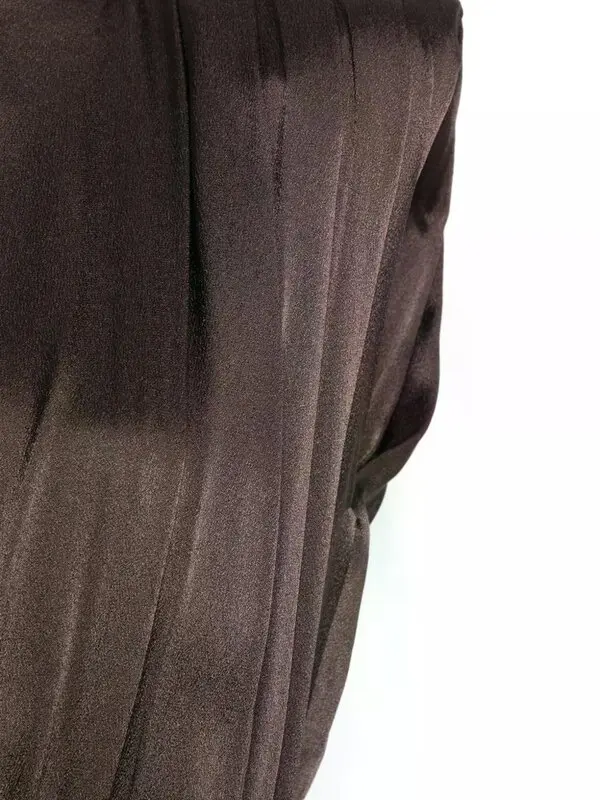 SEMICOUTURE Casilda Maxi Dress - Brown