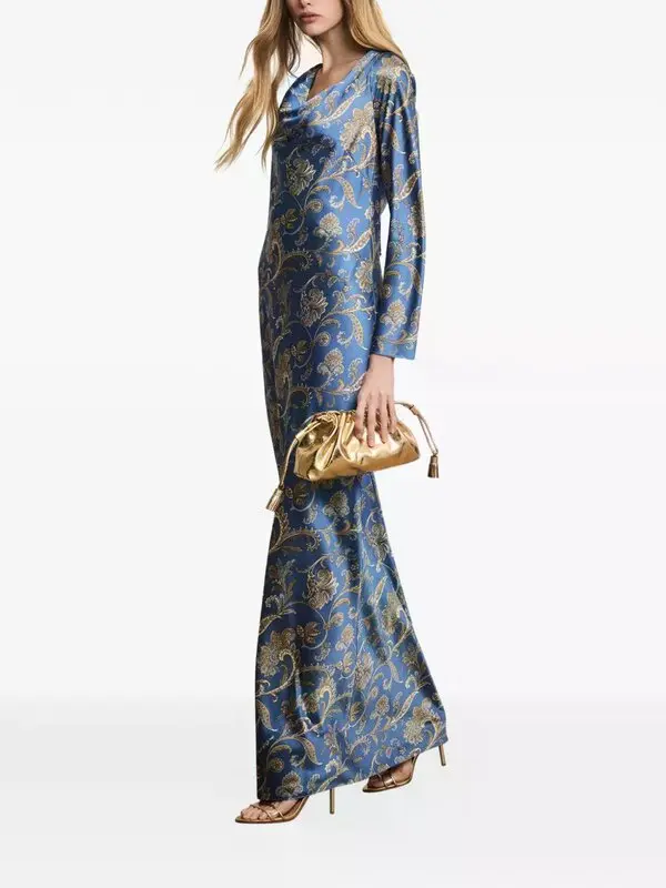 Veronica Beard Ember Floral Maxi Dress