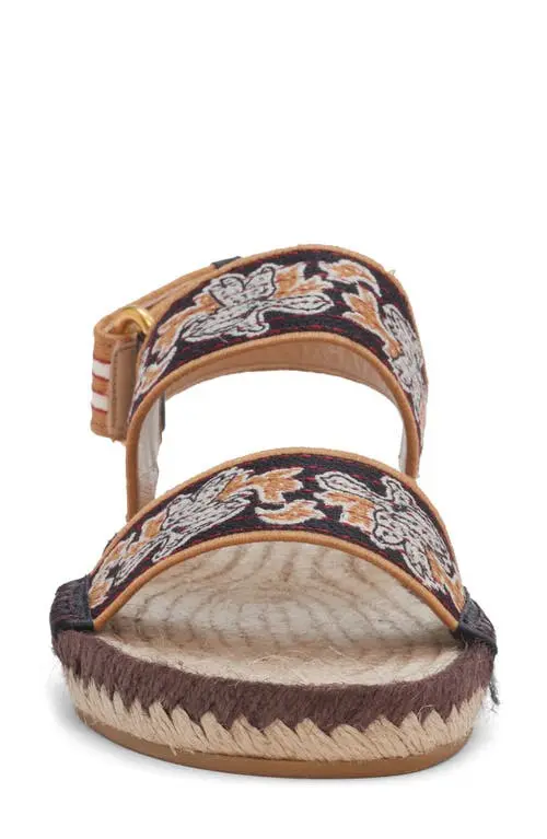 Valentino Garavani Floral Espadrille Slingback Sandals