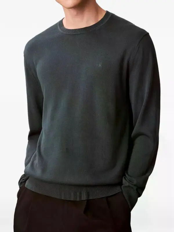 Calvin Klein Logo-detailed Sweatshirt