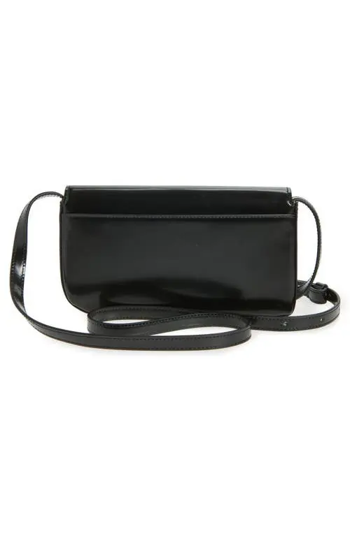 Jacquemus Le Curvo Leather Crossbody Bag - Black