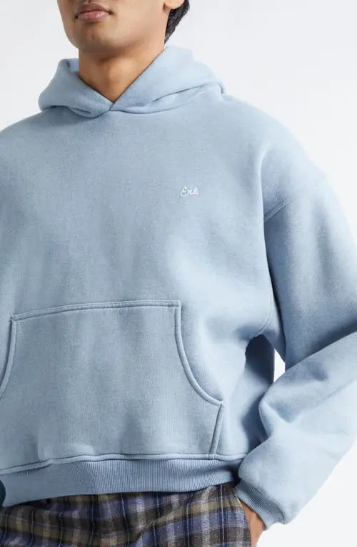 ERL Gender Inclusive Fleece Hoodie - Blue