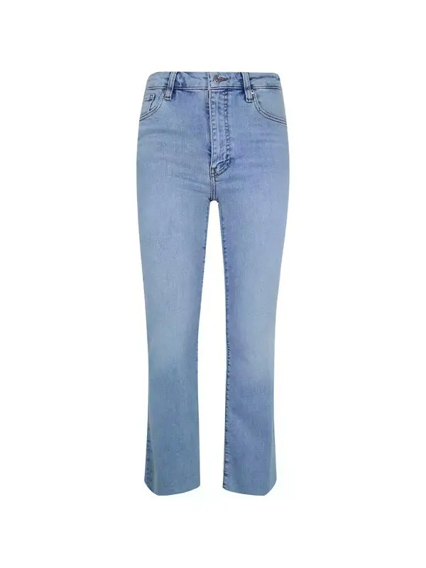 FRAME Belt-loop Pocket Cropped Jeans