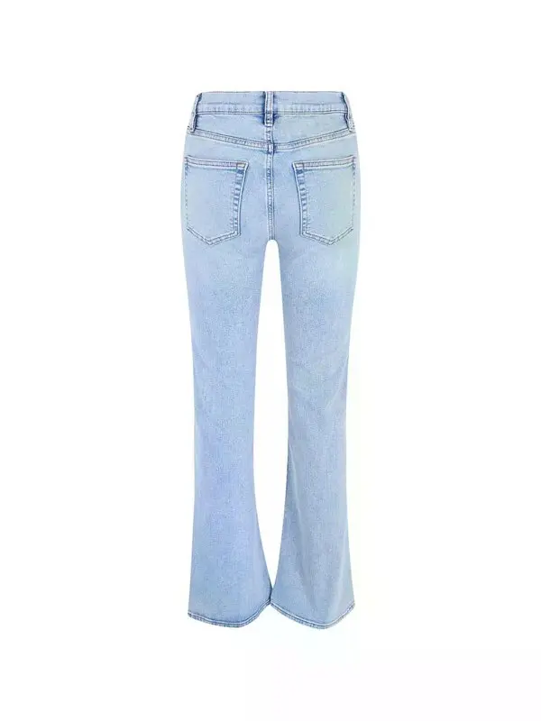 FRAME Belt-loop Five-pocket Jeans - Blue