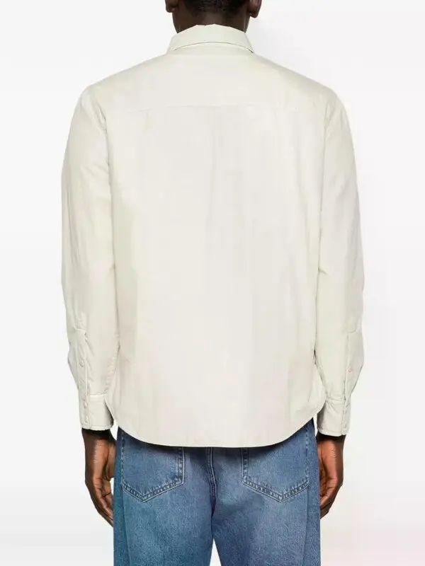 Aspesi Mod. 13 Flap-pocket Shirt - Neutrals