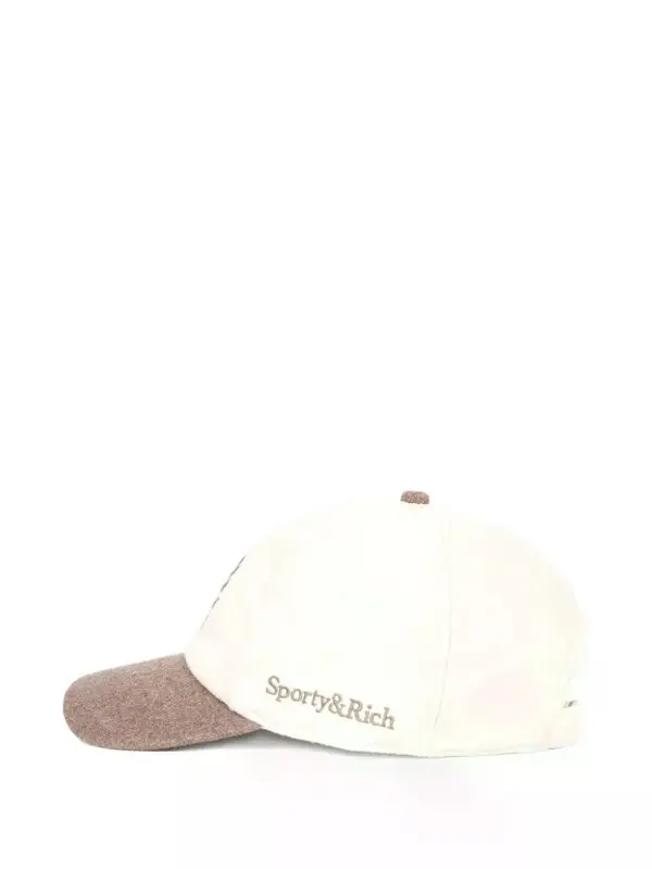 SPORTY & RICH Embroidered Logo Baseball Cap