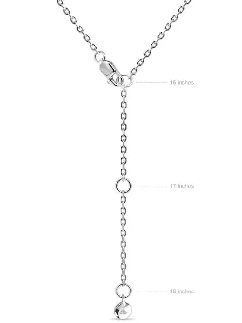 DEVATA Clover Necklace - Silver
