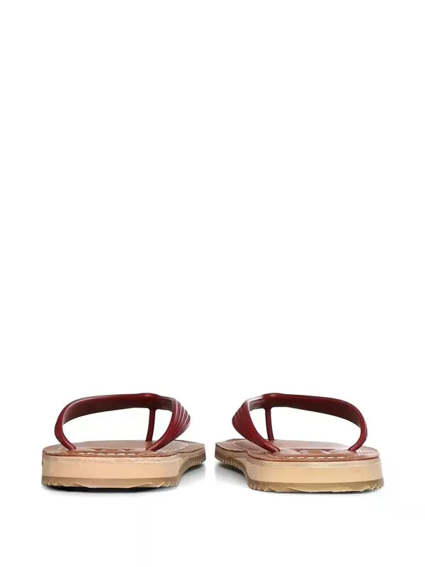 Miu Miu Ribbed Thong Sandals