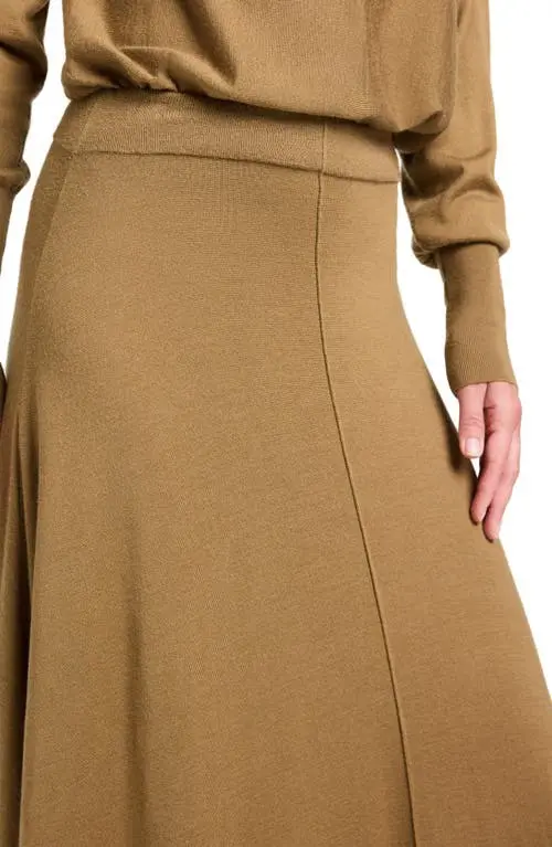 TWP Wool & Silk Knit Maxi Skirt