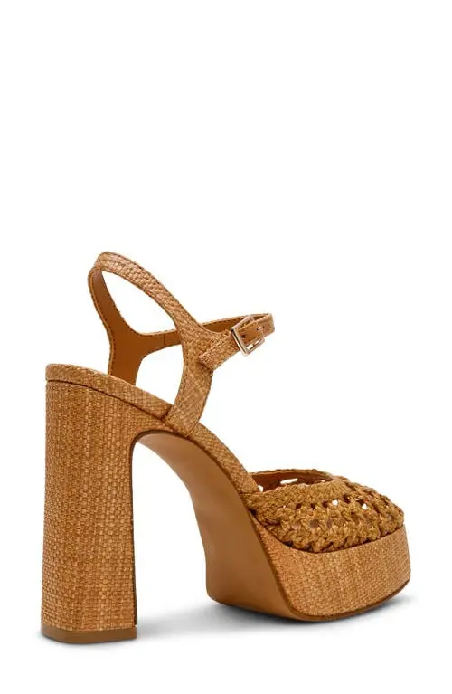 Steve Madden Lexie Ankle Strap Platform Pump