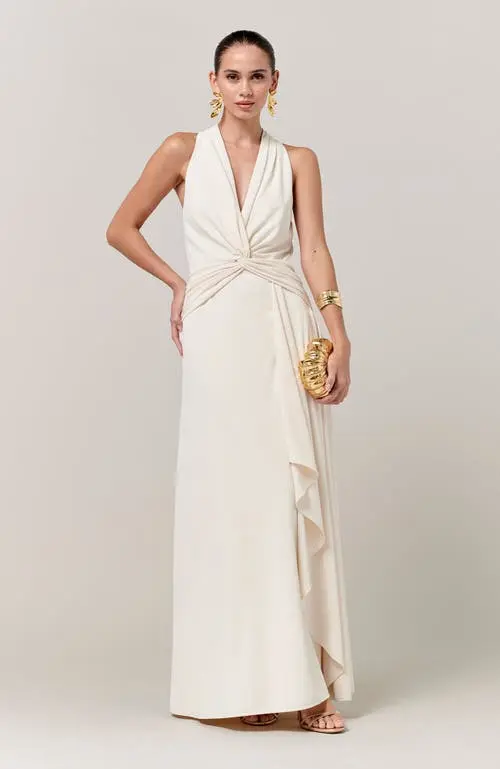SAVEL Hennie Midi Dress - Ivory