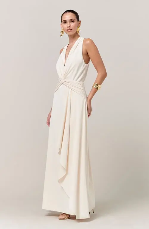 SAVEL Hennie Midi Dress - Ivory