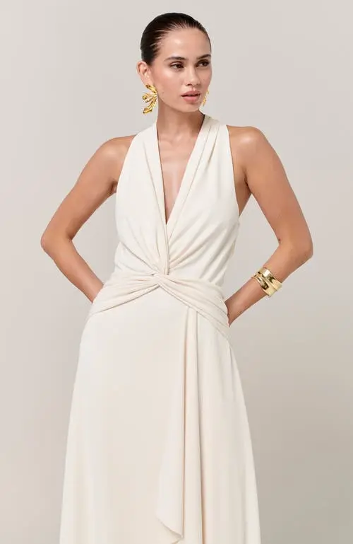 SAVEL Hennie Midi Dress - Ivory