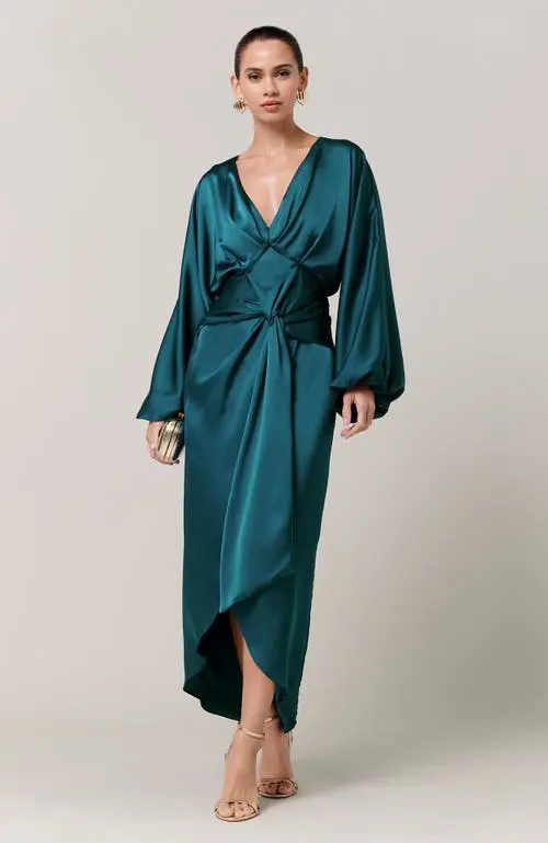 SAVEL Irena Midi Dress - Emerald