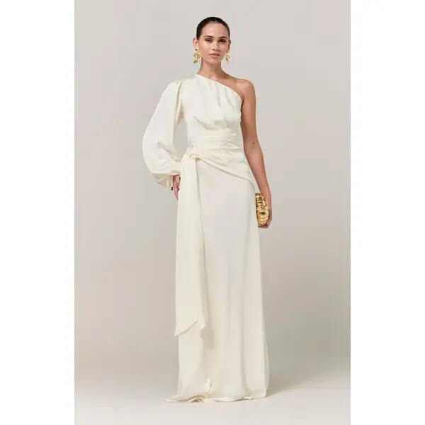 SAVEL Pollie Maxi Dress - Ivory