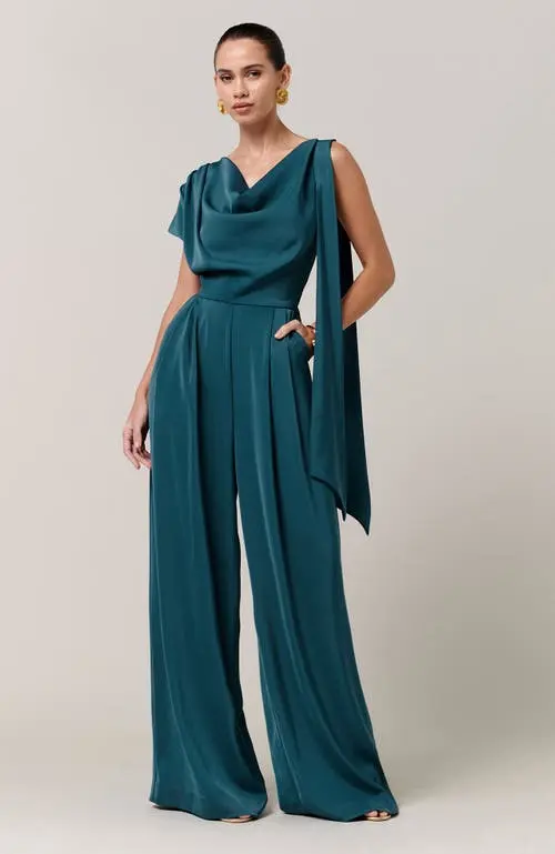 SAVEL Erica Wide-leg Jumpsuit - Teal