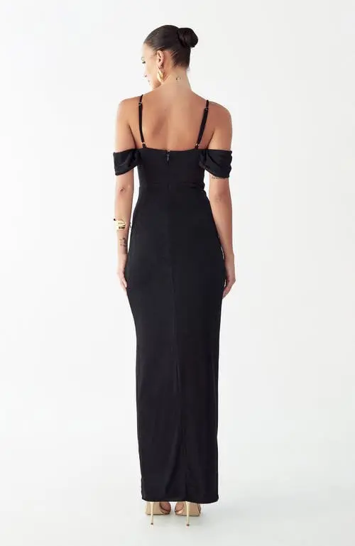 BWLDR Amie Maxi Dress - Black