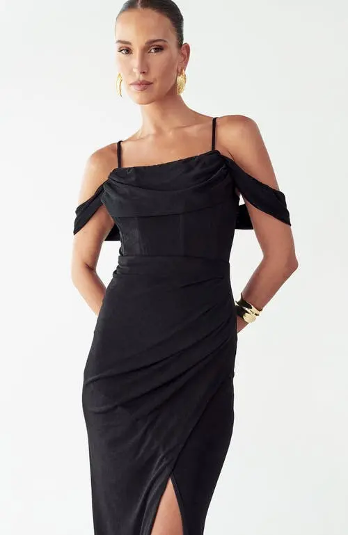 BWLDR Amie Maxi Dress - Black