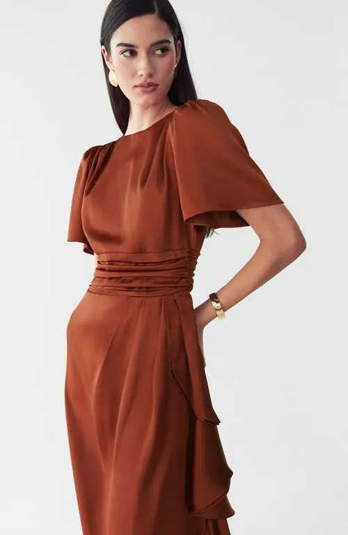WILLA Narissa A-line Midi Dress