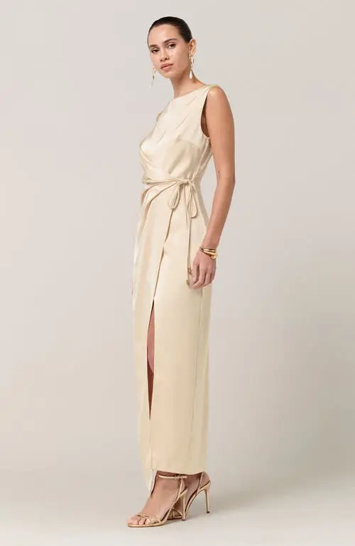 SAVEL Shona Midi Dress - Oyster