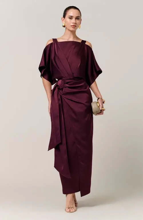 SAVEL Josylin Midi Dress - Plum