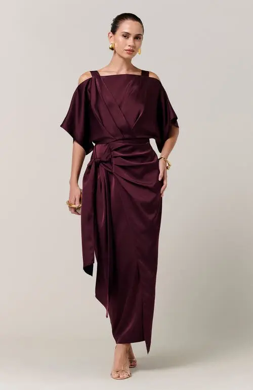 SAVEL Josylin Midi Dress - Plum