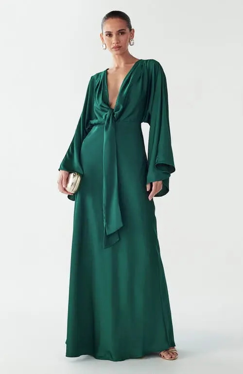 SAVEL Sassy Midi Dress - Emerald