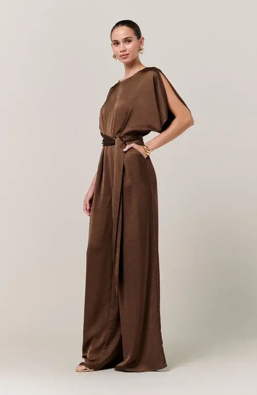 SAVEL Mona Jumpsuit - Chocolate