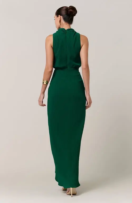 SAVEL Ursula Midi Dress - Emerald