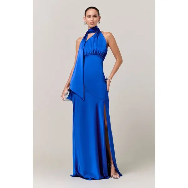 SAVEL Chloe Maxi Dress - Cobalt Blue
