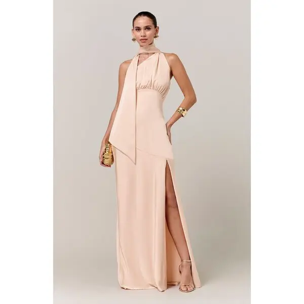 SAVEL Chloe Maxi Dress - Pale Pink