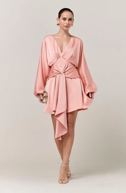 SAVEL Irena Mini Dress - Peach