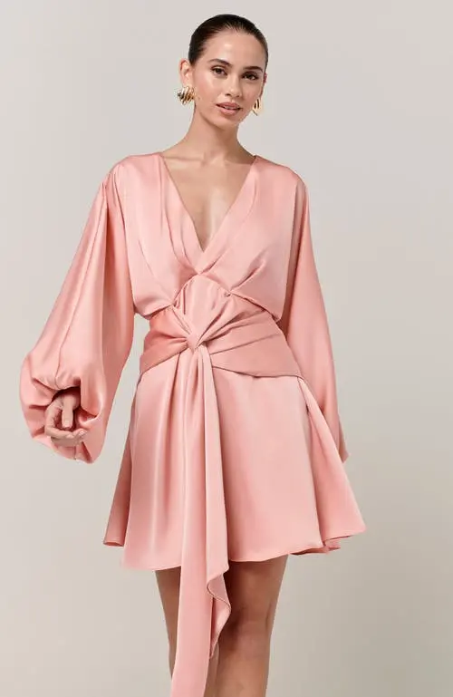 SAVEL Irena Mini Dress - Peach