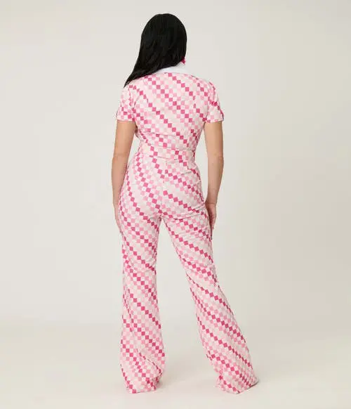 SMAK PARLOUR Retro Flare Jumpsuit