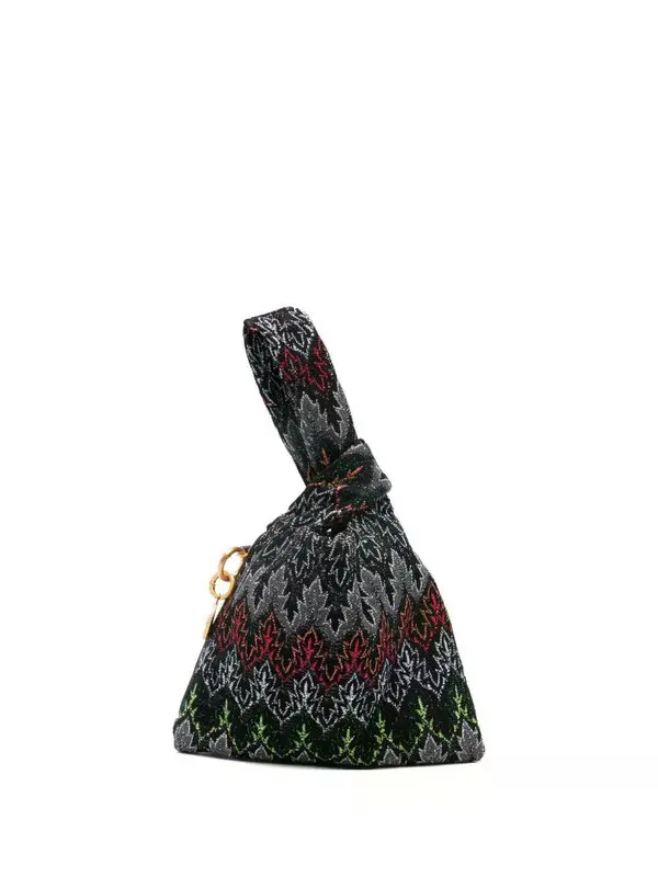 Missoni Raschel Pinetto Lurex Tote Bag - Black