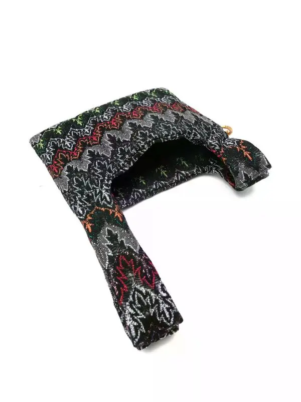 Missoni Raschel Pinetto Lurex Tote Bag - Black