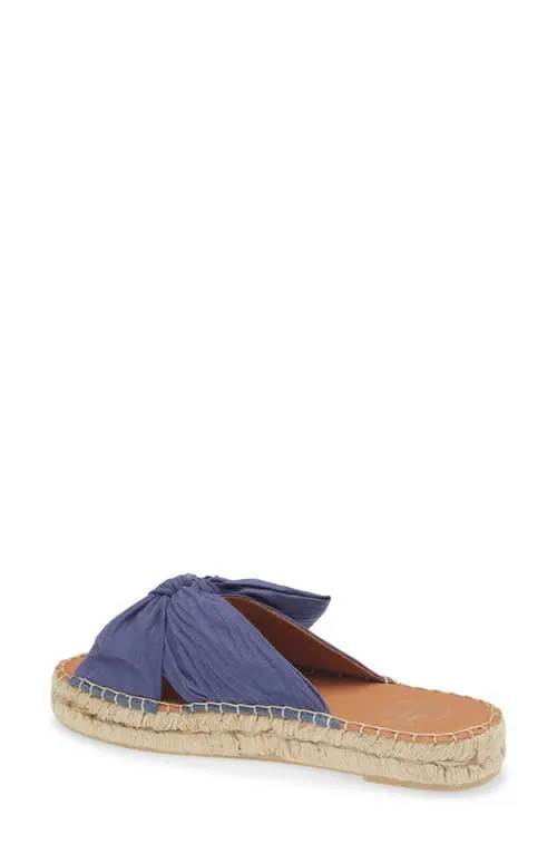 TONI PONS Elina Espadrille Slide - Blue