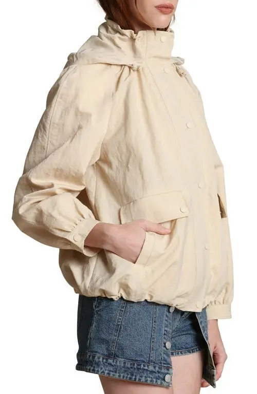 Avec Les Filles Balloon Bomber Jacket - Ivory