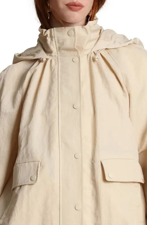 Avec Les Filles Balloon Bomber Jacket - Ivory