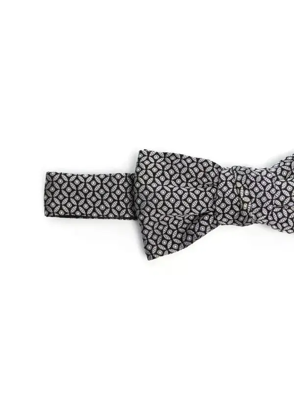 LANVIN Patterned-jacquard Silk Bow
