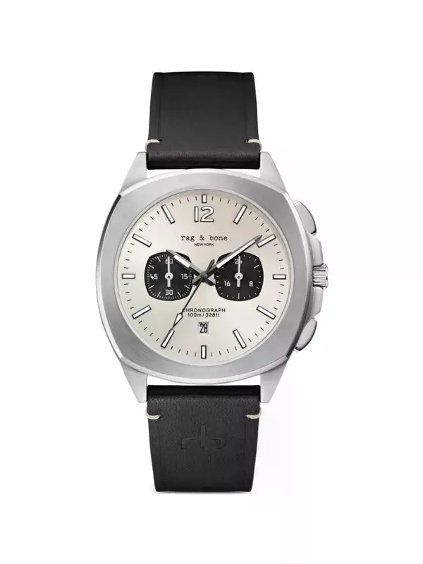 Rag & Bone Bleeker Chronograph 42mm Watch - Neutrals