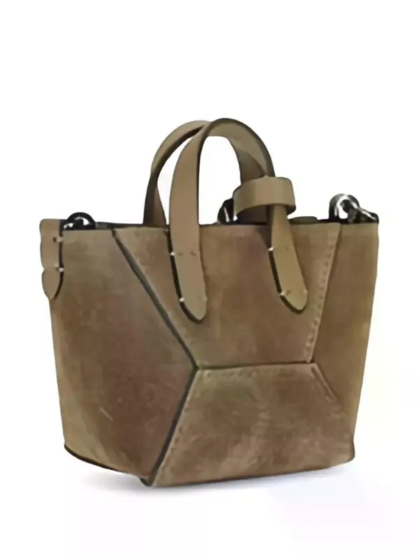 Brunello Cucinelli Mini Suede Bag - Brown