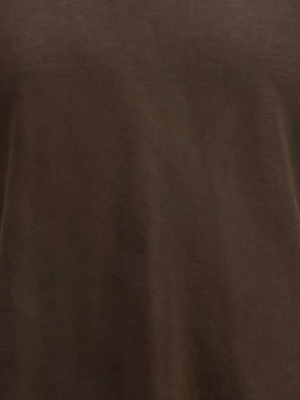 CRUNA Knitted Collar T-shirt