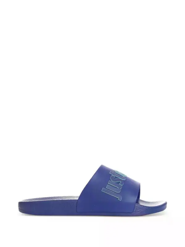 Just Cavalli Logo Slides - Blue