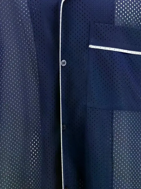 Moschino Buttoned Mesh Shirt