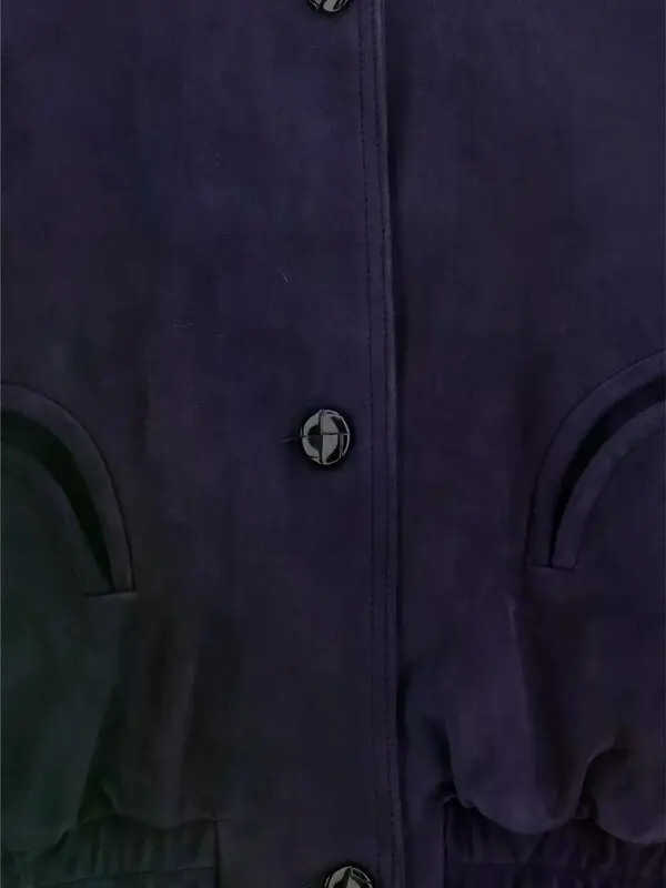 BLAZÉ MILANO Charlie Epaulettes Bomber Jacket - Blue