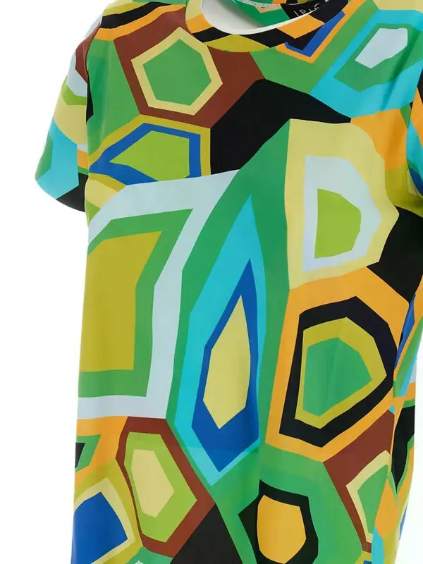IRIE' Geometric Print T-shirt