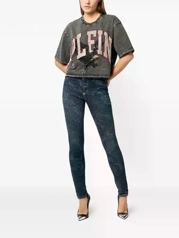 Philipp Plein Printed Jeggings