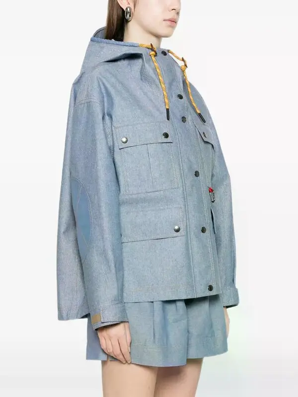 Moncler Bezier Hooded Jacket - Blue