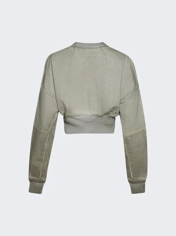 Rick Owens Flight Cropped Jacket Sand